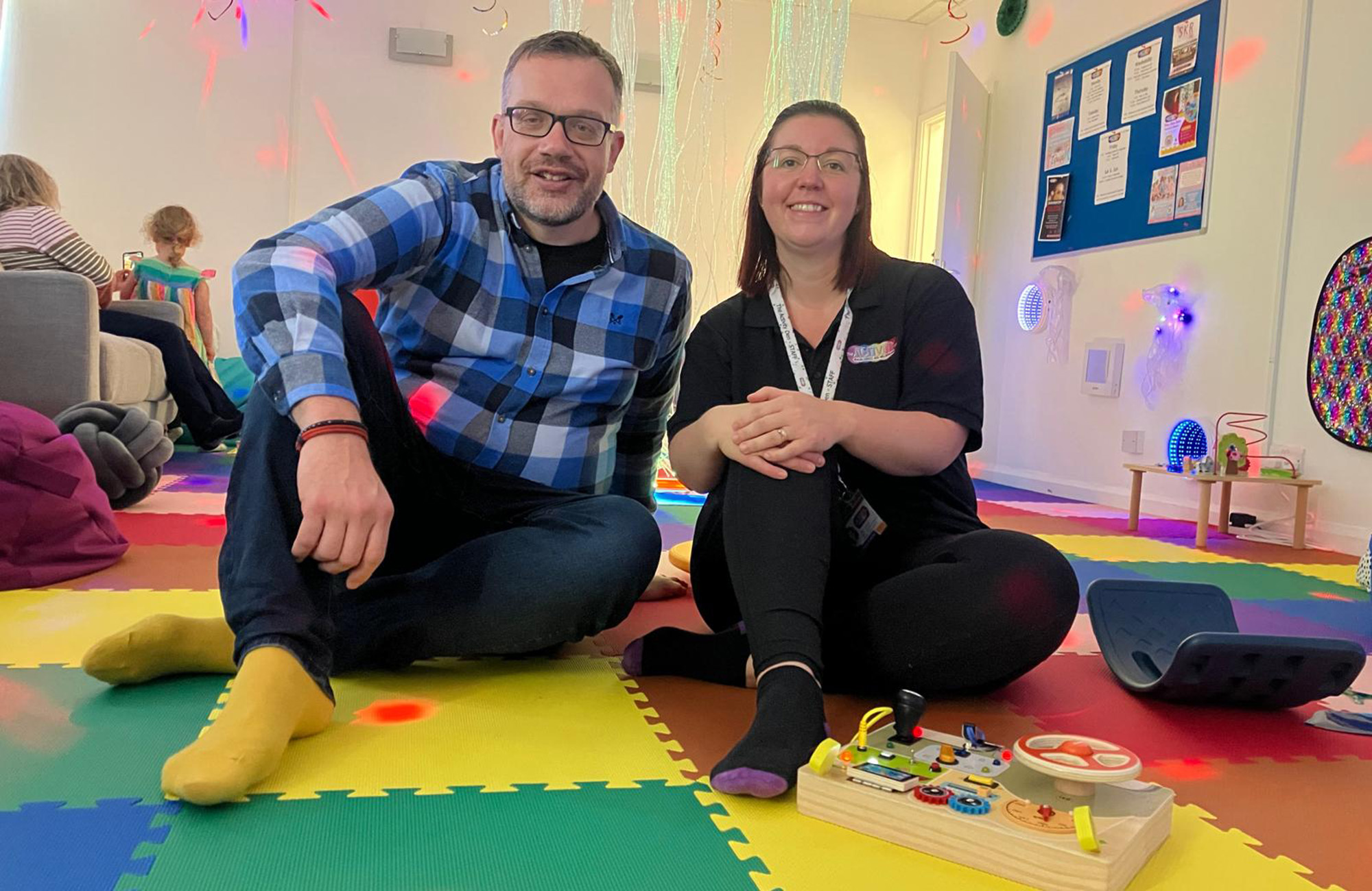 AUREOS delivers sensory room with YOR4Good | YORhub